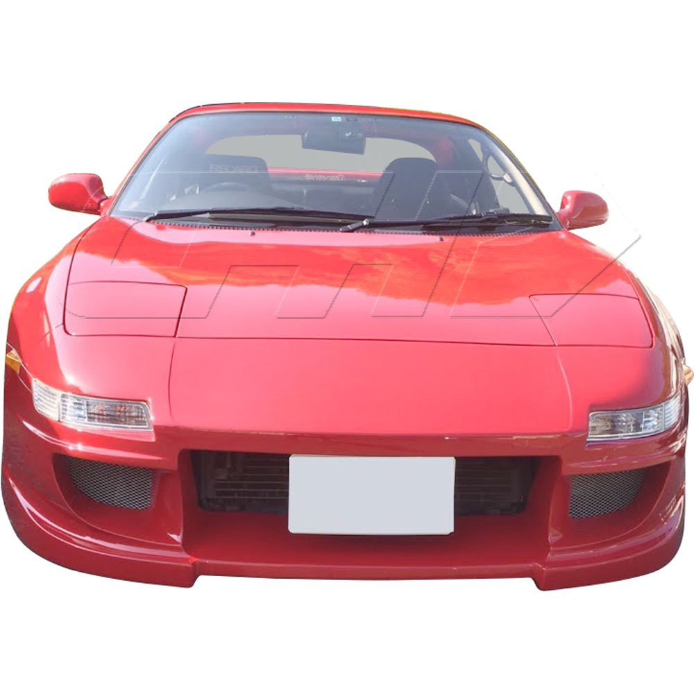 KBD Urethane Border Style 1pc Front Bumper > Toyota MR2 1991-1995